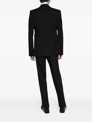 Dolce & Gabbana High-neck Silk Shirt