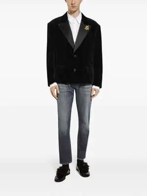 Dolce & Gabbana Single-breasted Blazer - Black
