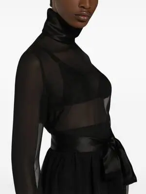 Dolce & Gabbana High-neck Blouse
