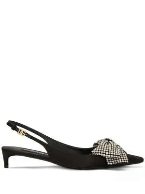 Dolce & Gabbana 40mm Bow-detailing Slingback Pumps
