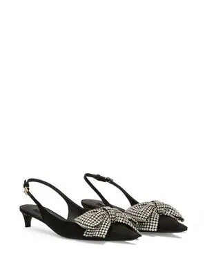 Dolce & Gabbana 40mm Bow-detailing Slingback Pumps