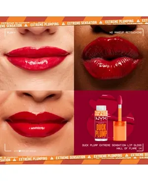 NYX PROFESSIONAL MAKEUP Duck Plump Lip Gloss - Hall Of Flame