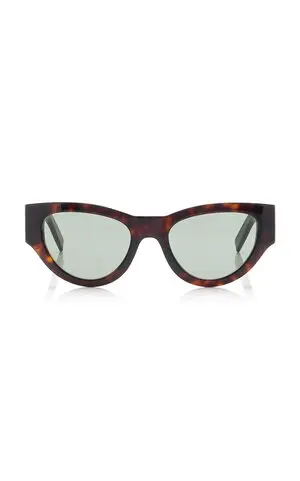 Saint Laurent Cat-eye Tortoiseshell Sunglasses - Brown