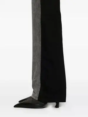MUGLER Bi-color Straight Leg Jeans