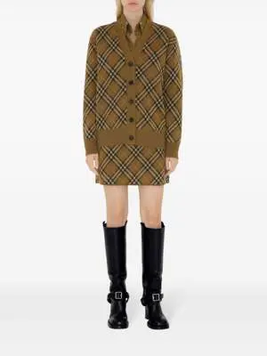 Burberry Check Mini Skirt - Neutrals