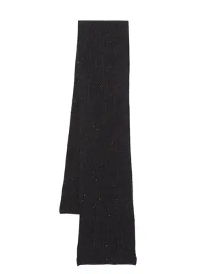 Fabiana Filippi Sequin-embellished Scarf - Black