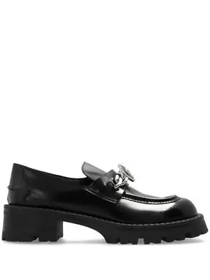 Versace Chain-link Platform Loafers