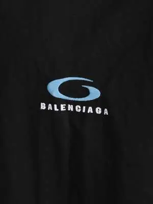 Balenciaga Logo-embroidered Cotton Shirt