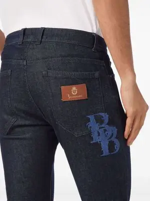 BILLIONAIRE Straight Cut Jeans - Blue