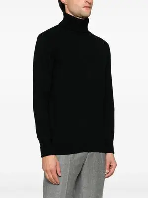 BALLANTYNE Turtleneck Sweater - Black