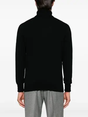 BALLANTYNE Turtleneck Sweater - Black