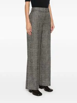 Lorena Antoniazzi Checkered Trousers - Blue