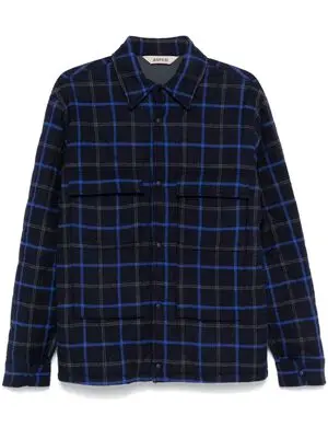 Aspesi Tattersall-check Shirt