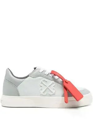 Off-White Vulcanized Low-top Sneakers - Blue
