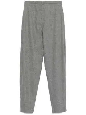 Emporio Armani Mélange-effect Trousers