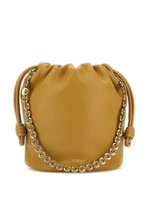 Loewe Gold Tone Bucket Bags