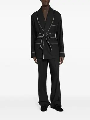 Dolce & Gabbana Contrast-trim Bathrobe