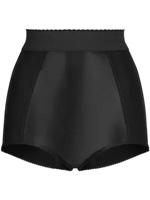 Dolce & Gabbana High-waisted Scallop-edge Briefs