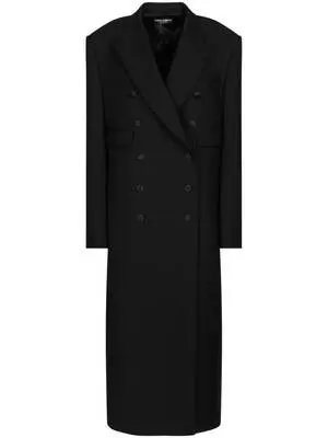 Dolce & Gabbana Double-breasted Coat - Black