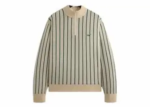 Kith Harmon Quarter Zip Mock Neck - Sandrift