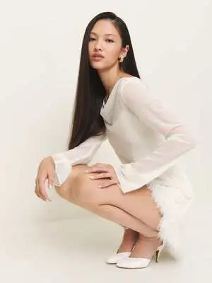 REFORMATION Tetty Mini Dress