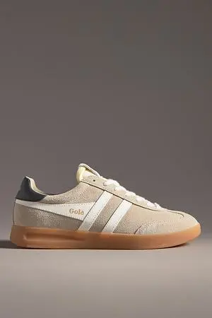 Gola Cyclone Leather Sneakers Ivory