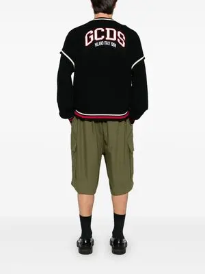 Gcds Logo Knit Cardigan
