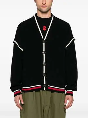 Gcds Logo Knit Cardigan
