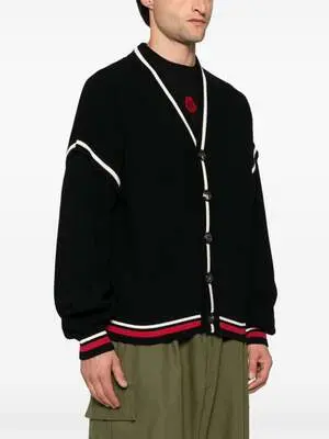 Gcds Logo Knit Cardigan