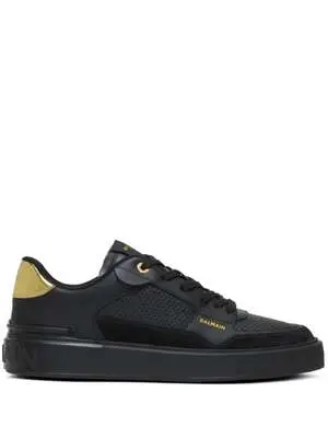 Balmain B-court Flip Sneakers - Black