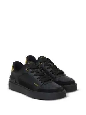 Balmain B-court Flip Sneakers - Black