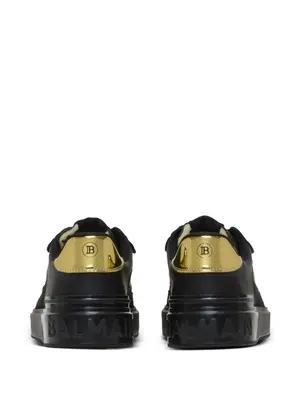 Balmain B-court Flip Sneakers - Black