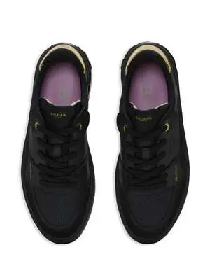 Balmain B-court Flip Sneakers - Black
