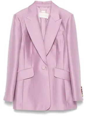 Zimmermann Button Detailed Blazers For Women