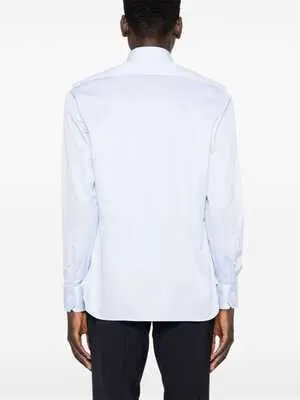 Zegna Striped Shirt - Blue