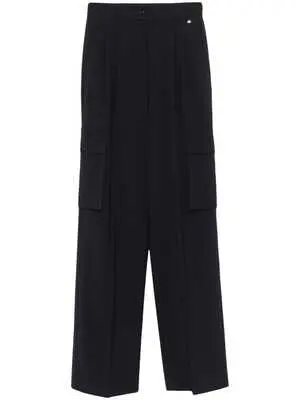 Herno Pleated Trousers - Blue