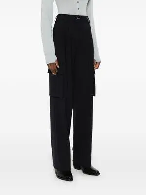 Herno Pleated Trousers - Blue