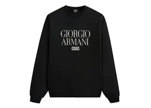 Kith X Giorgio Armani Nelson Crewneck Sweatshirt