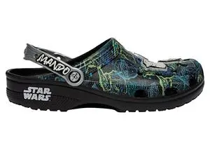 CROCS Classic Clog Star Wars Mandalorian - Black