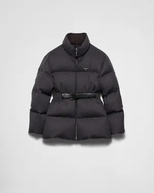 Prada Flannel Down Jacket