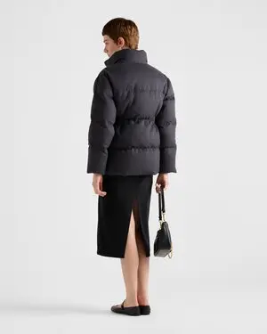 Prada Flannel Down Jacket