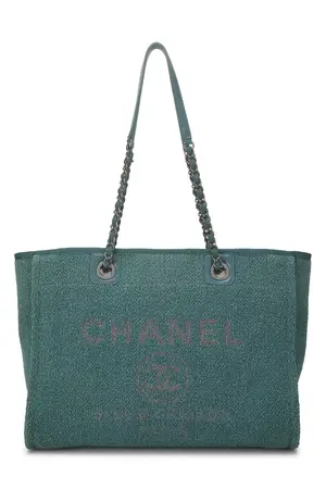 Chanel Deauville Tote - Green