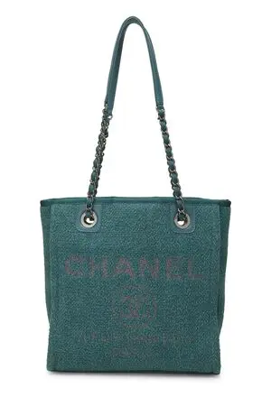Chanel Deauville Tote - Green
