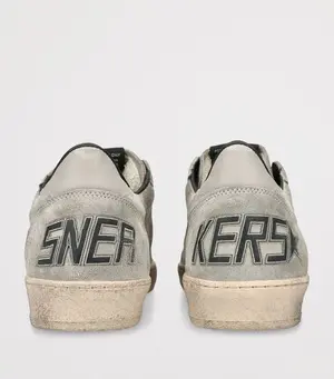 GOLDEN GOOSE Suede Ball Star Sneakers - Grey