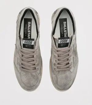 GOLDEN GOOSE Suede Ball Star Sneakers - Grey