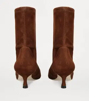 STUART WEITZMAN Naomi 50 Suede Ankle Boots