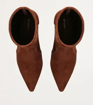 STUART WEITZMAN Naomi 50 Suede Ankle Boots