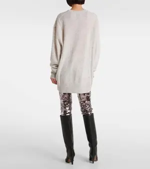 Isabel Marant Étoile Larana Silk, Alpaca, And Cashmere Sweater