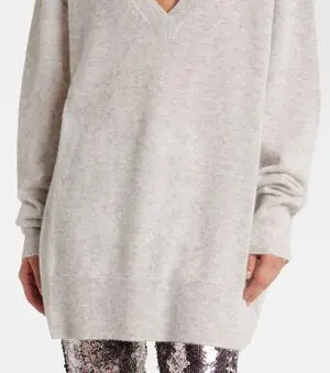 Isabel Marant Étoile Larana Silk, Alpaca, And Cashmere Sweater