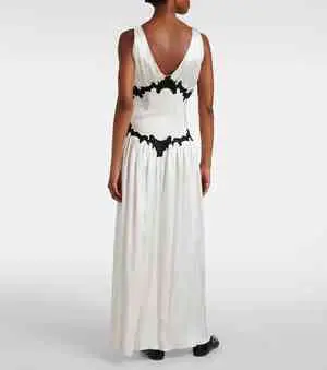 Gabriela Hearst Highland Embroidered Gown